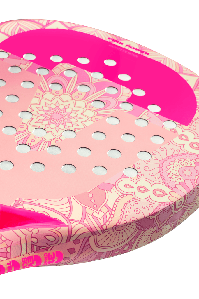 Pink Power - teardrop padel racket for beginners – TUYO