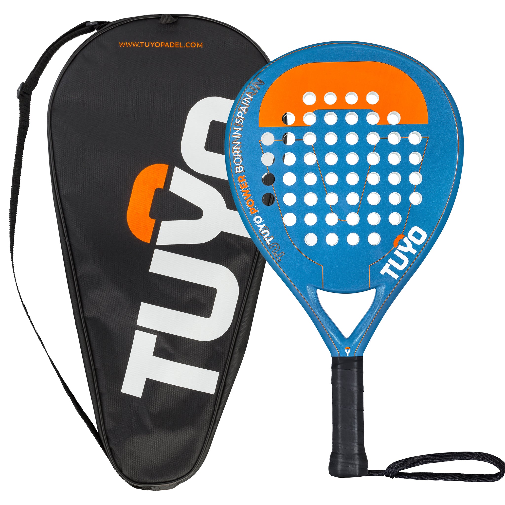 Junior Power Blue - padel racket round for children – TUYO