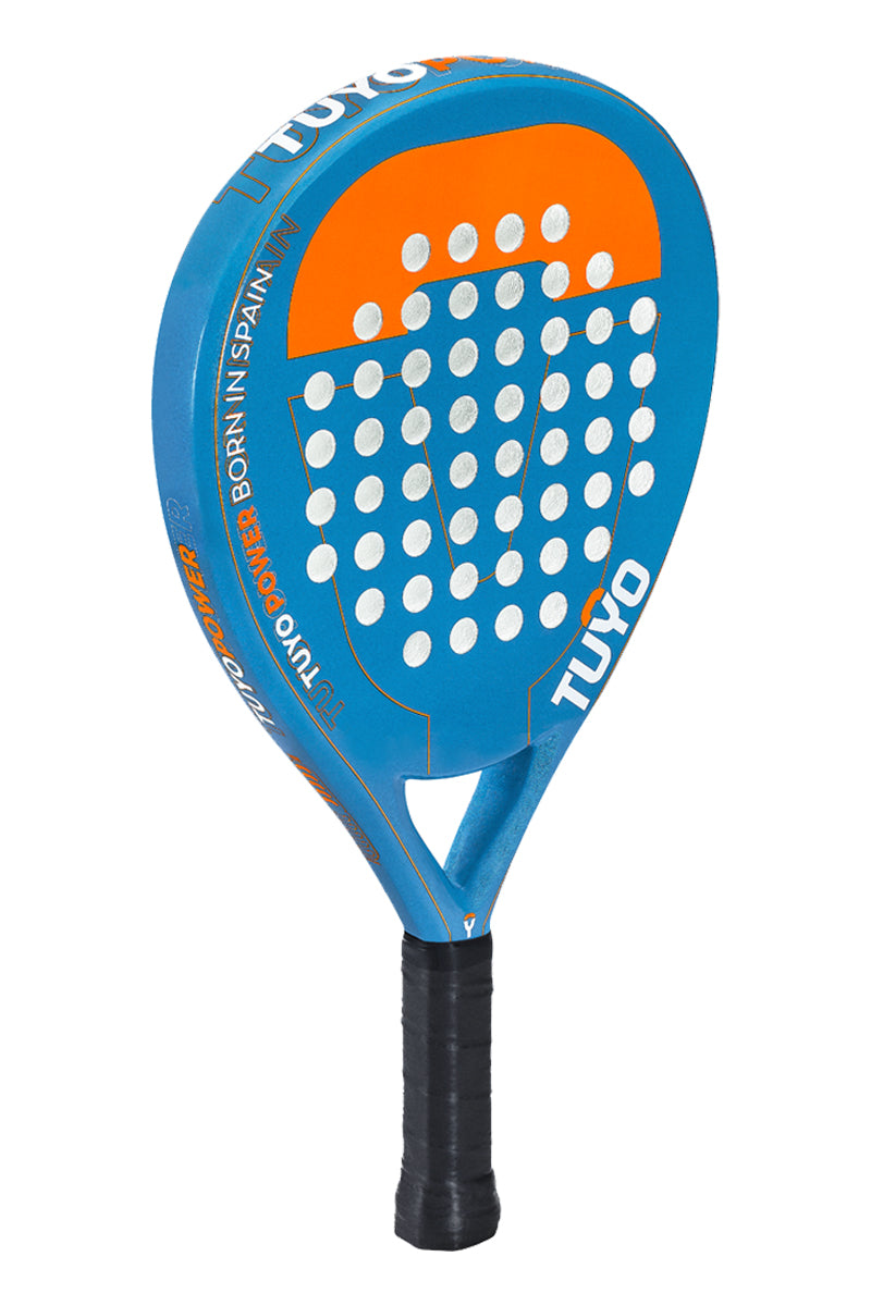 Junior Power Blue - padel racket round for children – TUYO